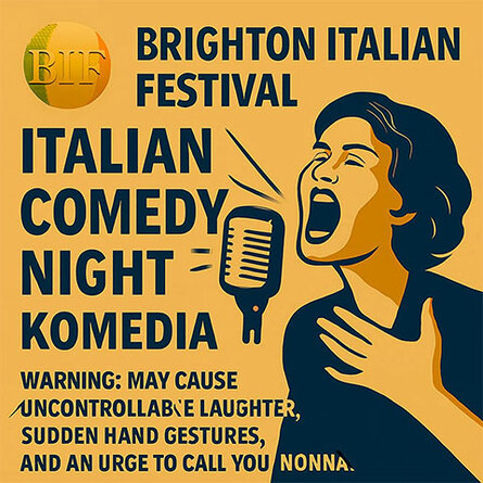 Italian Comedy Night: Join the Fun at Komedia | Komedia Brighton